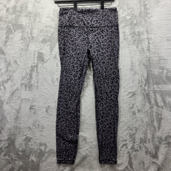 Athleta | Pants & Jumpsuits | Athleta Leggings Womens Medium Gray Black ...